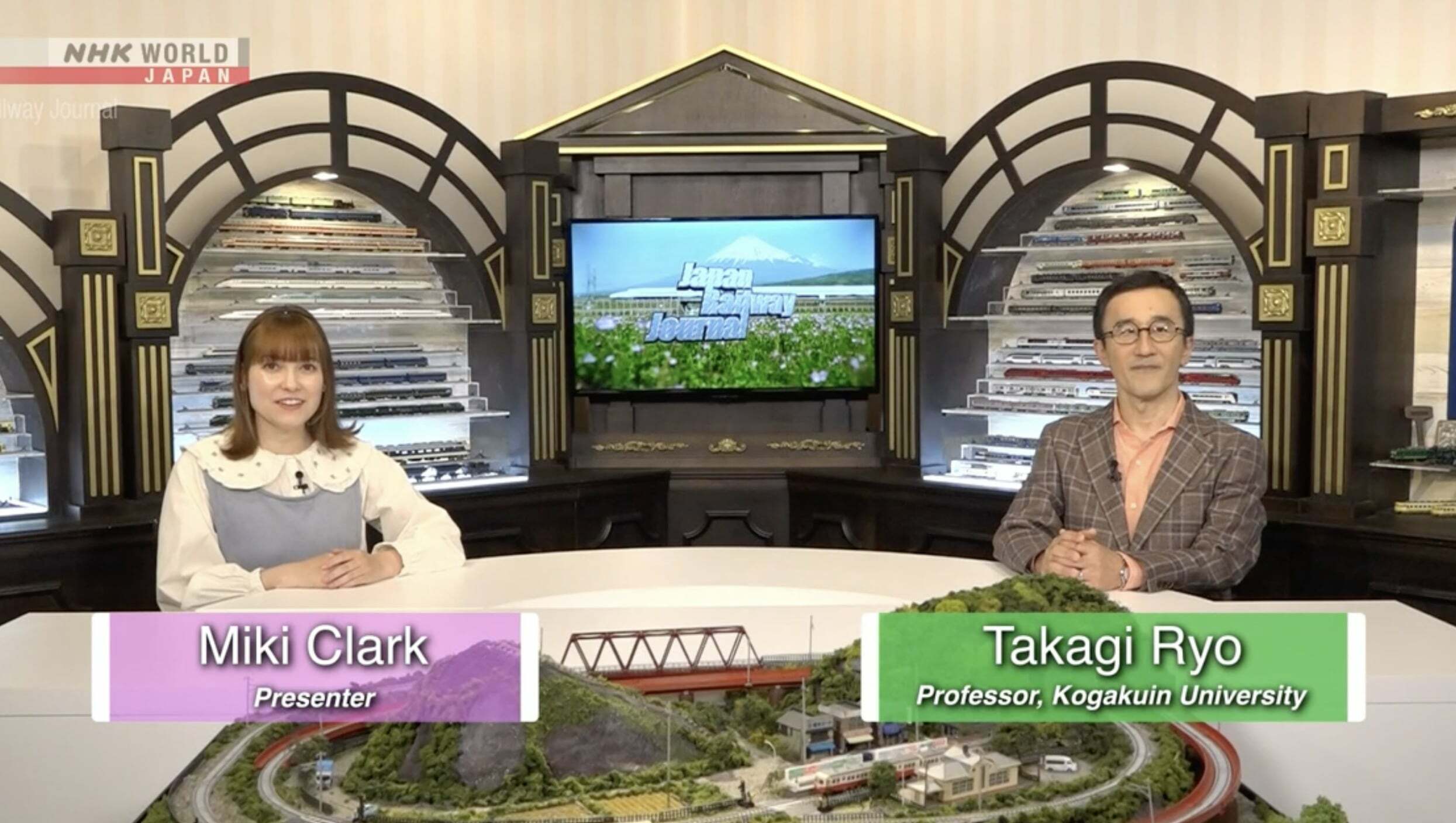 日本全国の鉄道を紹介する NHK WORLD 番組「Japan Railway Journal」に当社タレントのミキ・クラークがナビゲーターと ...
